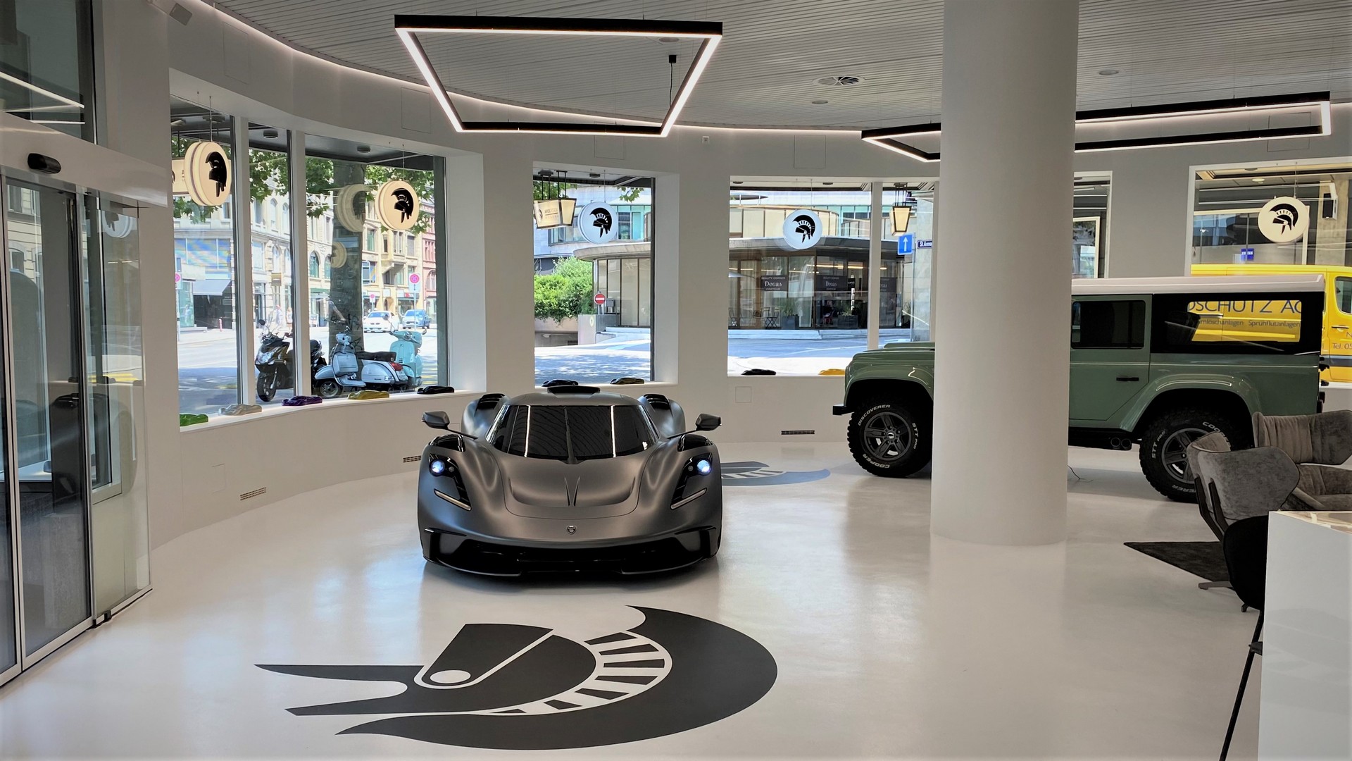 ARES Modena - Italian Coachbuilder ARES opens Zürich showroom.