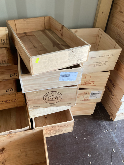 Buy Allotment Planters - Original Wine Box Grade B 3x Selection For ...