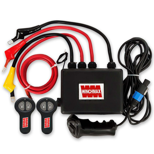 Buy WINCHMAX 24V Winch Control Box, Wander Lead & Wireless Remote ...