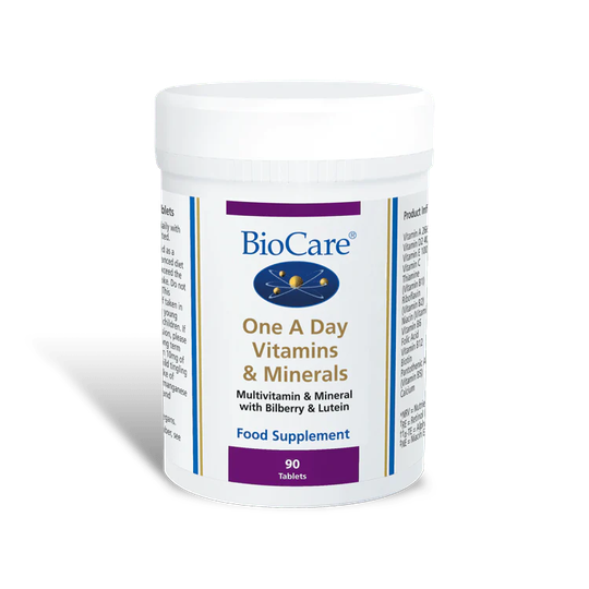 Buy Biocare One-A-Day Multivitamins & Minerals, 90 Tablets Online