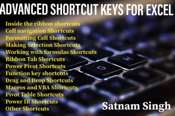 Buy 300+ Advanced keyboard shortcut keys for Excel online