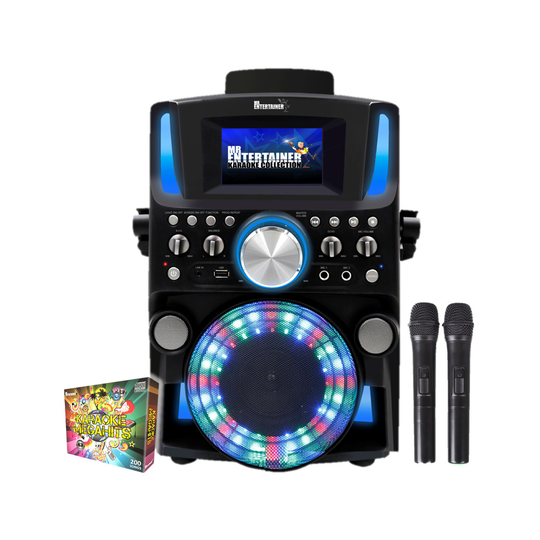 Buy (Wireless, 200 Songs) Groovebox Bluetooth CDG Karaoke Machine ...