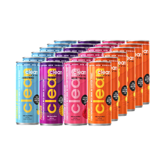 Köp 24 st Clean Drink 330 ml Mixflak