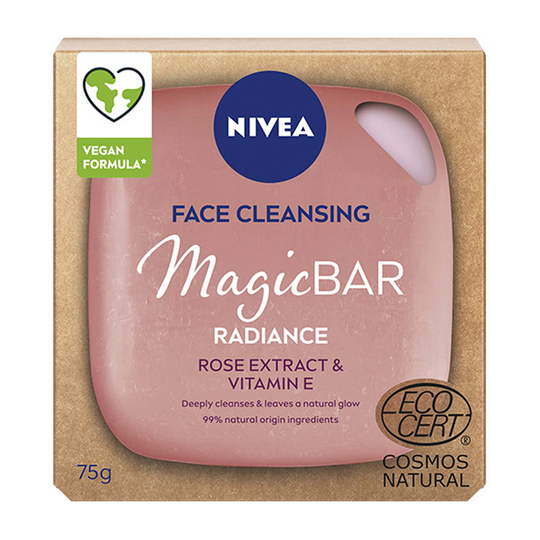 Buy Nivea Magicbar Radiance Face Cleansing Bar 75G Online