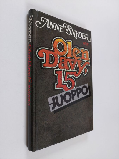 Buy Anne Snyder : Olen Davy, 15 - juoppo online