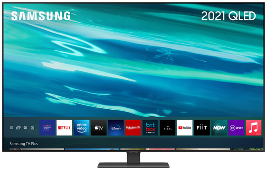 Buy Samsung 55 Inch QE55Q80A Smart QLED 4K UHD TV online | Jedsound.com
