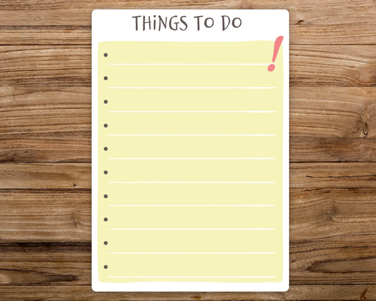 Buy Things To Do Dry Erase Whiteboard. Reusable To-Do List With Free ...