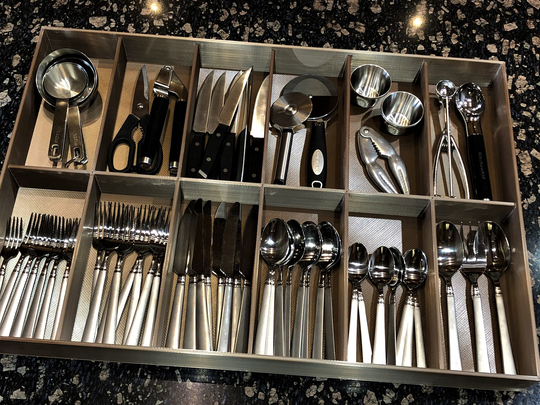 Buy Custom Silverware Drawer & Utensils Organizer, Cutlery Drawer Made ...