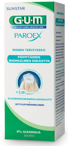 Osta GUM Paroex Suuvesi 0,06% 500 ml netistä