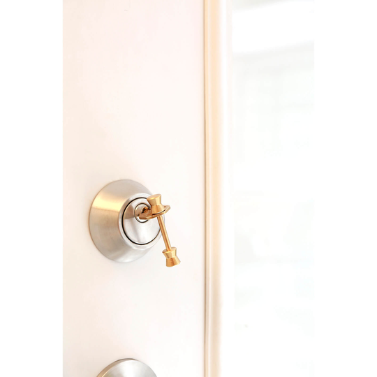 Buy Kikkerland Long Cone Brass Key Holder online | Jedsound.com