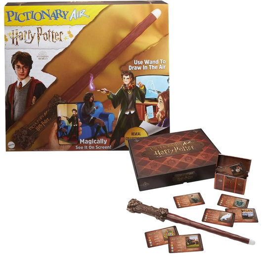Buy Mattel Games Pictionary Air Harry Potter Magical Family Drawing ...