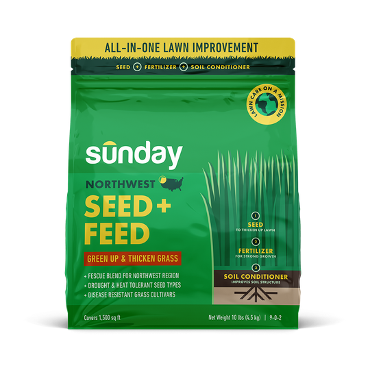 Buy Sunday Northwest Seed + Feed 10 lbs. Natural Mixture/Blend Grass ...
