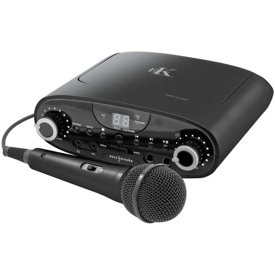 Buy Easy Karaoke EKG88B Bluetooth Karaoke Machine - Black online ...