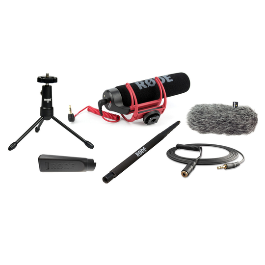 Buy Rode VideoMic GO Complete DSLR Microphone Pack online | Jedsound.com