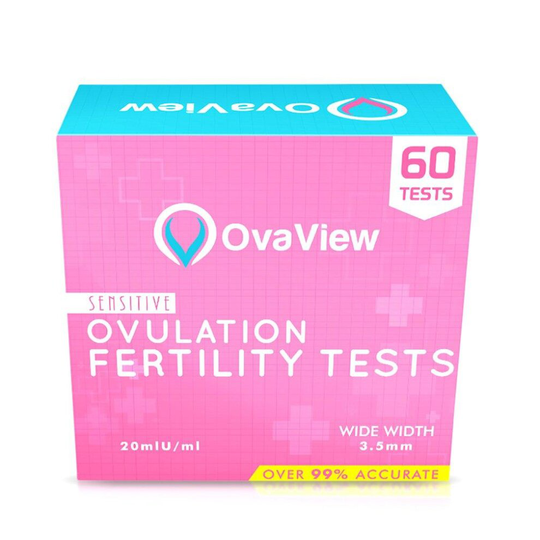 Buy Pack of 60 x Ovaview Sensitive Ovulation/Fertility Tests Kit ...
