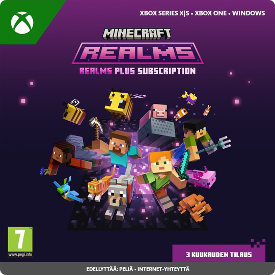 Buy Minecraft Realms Plus 3-Month Subscription online
