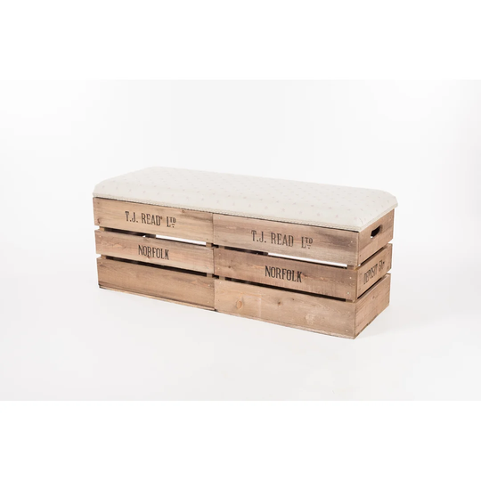 Buy Bettencourt Elevated Wood Storage Bench online