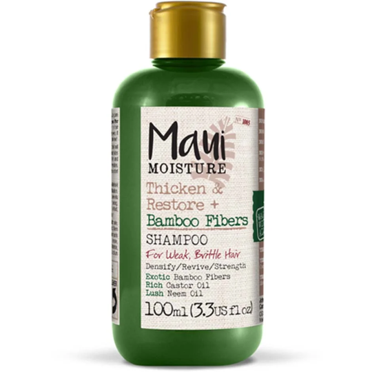 Osta Bamboo Fibers, 100 ml Maui Moisture Shampoo netistä