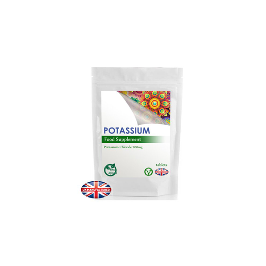 Buy Potassium Chloride Tablets - 200mg - 120 tablets - High Strength ...