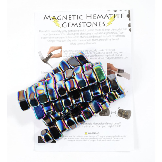 Buy 1kg Magnetic Iridescent Hematite Gemstones - Information Sheet ...