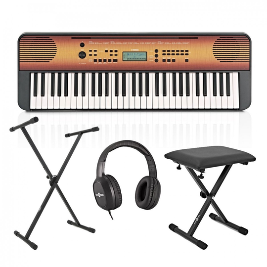 Buy Yamaha PSR E360 Portable Keyboard Pack Maple online | Jedsound.com