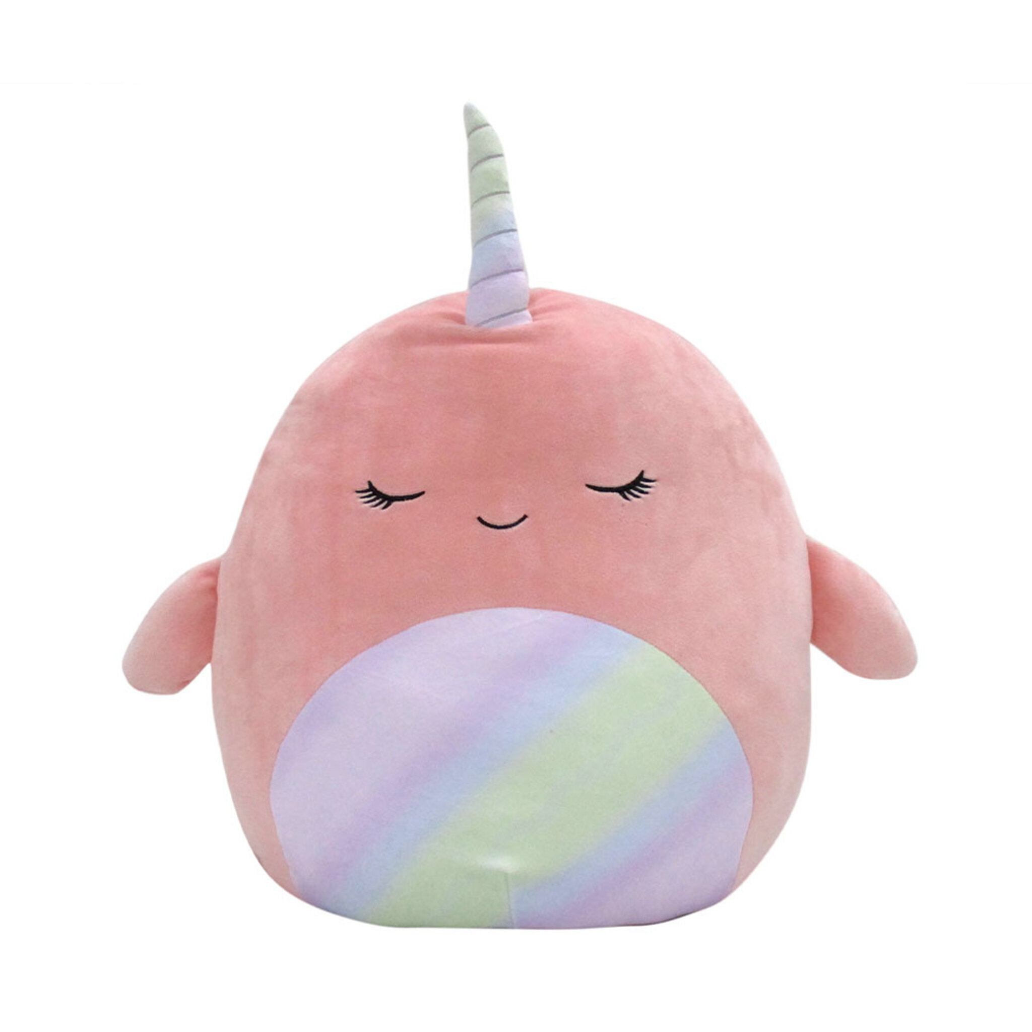 Köp Squishmallows 40 cm P5 Peach Narwhal online | Stilero.se