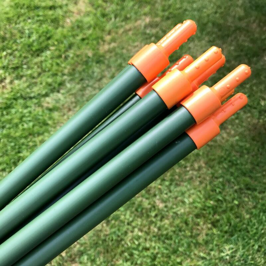 Buy Lock & Roll Extendable Garden Plant Stakes - 0.9m x 16mm ø (pack of ...