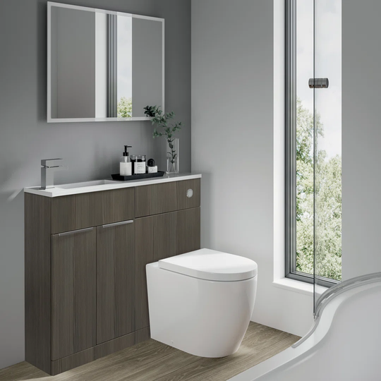 Buy 1000mm Combined Vanity Unit with Toilet Included Online