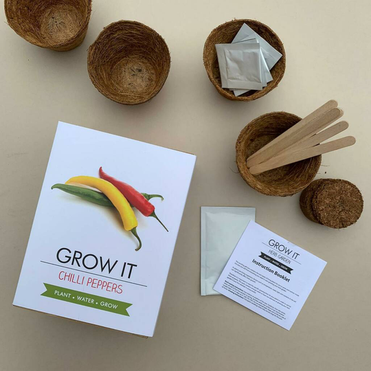Buy Grow It Chilli Peppers Gift Box Online