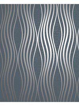 Buy Fine Décor Quartz Wave Wallpaper Online
