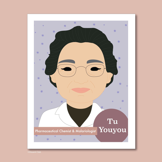 Buy Sheroes Collection Tu Youyou 8x10 Art Print Famous Women in Stem Online