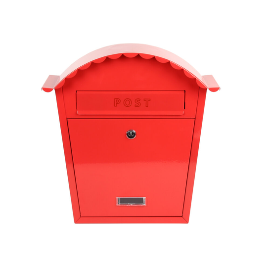 Buy (Red) EMtronics Stainless Steel Wall Mountable Post Box Online