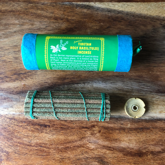 Buy Tibetan Holy Basil | Tulsi Incense | Traditionally Made Nepalese ...