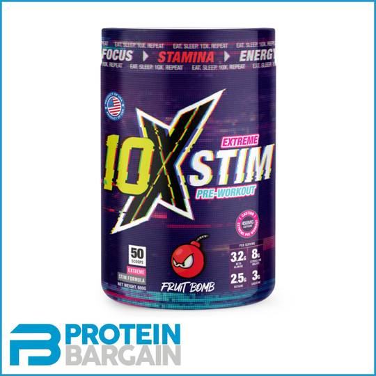 Buy (Peach Purge) 10x Extreme Stim Pre Workout - Stamina Focus Energy ...