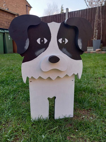 Buy Border Collie Dog Themed Garden Planter Online