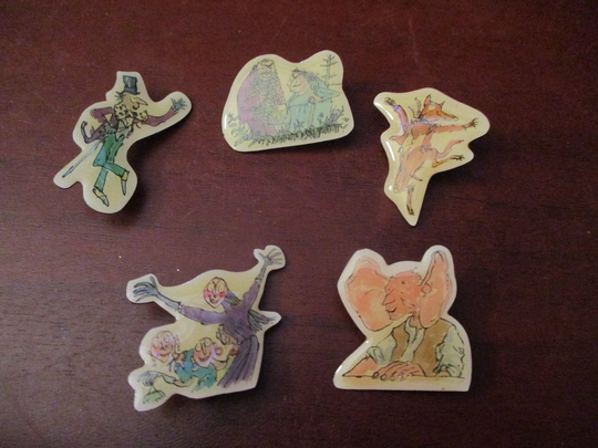 Buy Set Of Roald Dahl Pin Brooch Badges Online