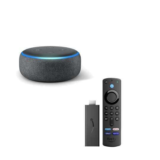 Osta Amazon - Echo Dot 3 + Fire TV Stick BUNDLE netistä