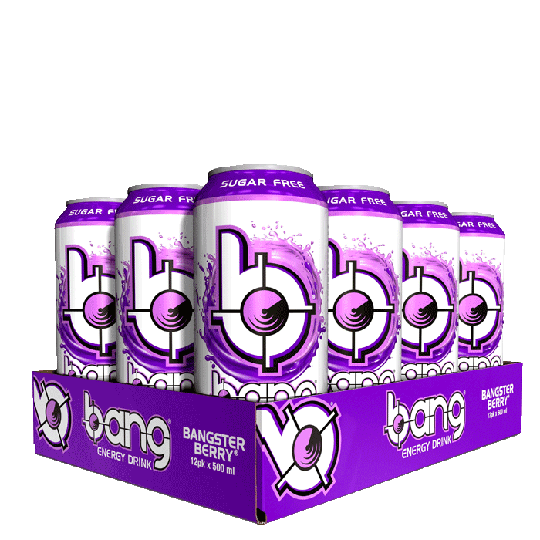 Köp 12 x BANG Energy, 50 cl, Bangster Berry Online