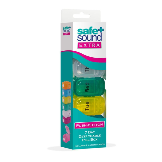 Buy Safe & Sound Pop-Open 7 Day Pill Box Online