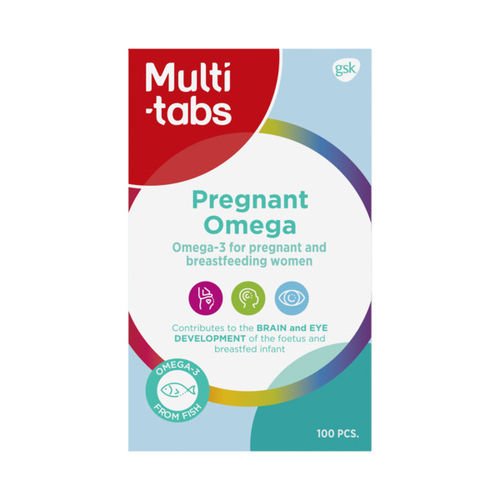 Osta Multi-tabs Pregnant Raskaus Omega-3 100 kapselia netistä