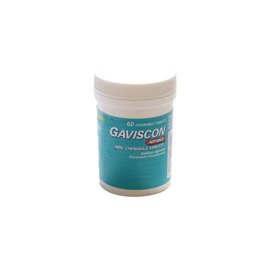 Buy GAVISCON Advance Mint CHEWABLE Tablets 60 Pack (Mint) online ...