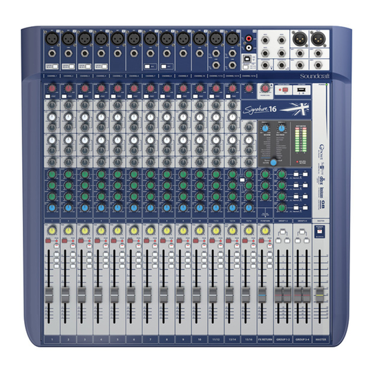 Buy Soundcraft Signature 16 Analog Mixer with USB and FX online ...