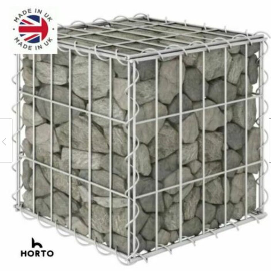 Buy Gabion Basket/Cages Retaining Stone Garden Wall Heavy Duty 4M Wire ...