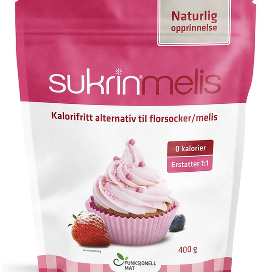Köp SukrinMelis florsocker 400 g