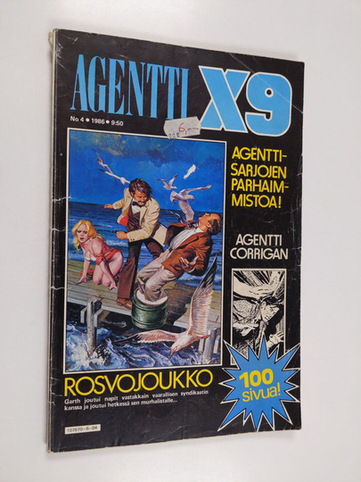 Osta Agentti X9 4/1986 netistä