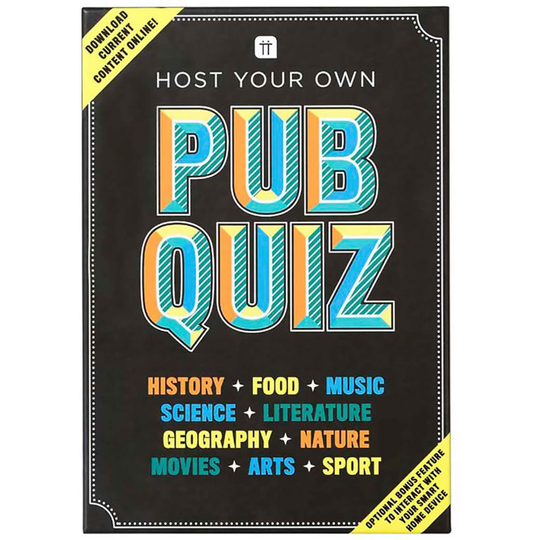 Buy Host Your Own Pub Quiz Game online | Jeelabs.com