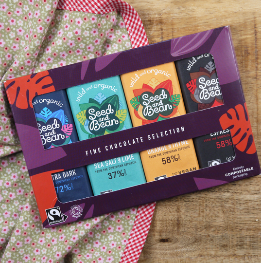Buy Organic Chocolate Mini Bar Gift Set Online