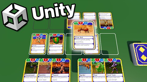 Buy Learn To Create a Card Combat Game With Unity & C# Online