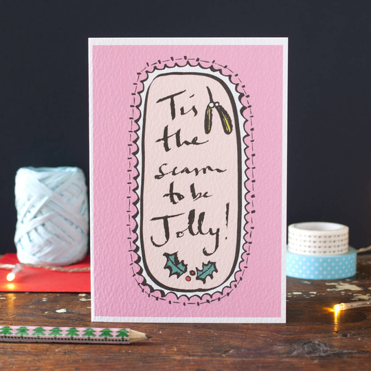 Buy Pack Of Six Season To Be Jolly Christmas Cards Online