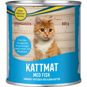 Köp Kattmat Granngården Konserv Fisk, 800 g